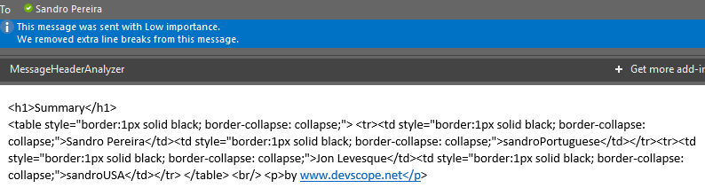 Microsoft Flow How To Pass The SQL Data Table Results In A Markdown formatted Table Into An 