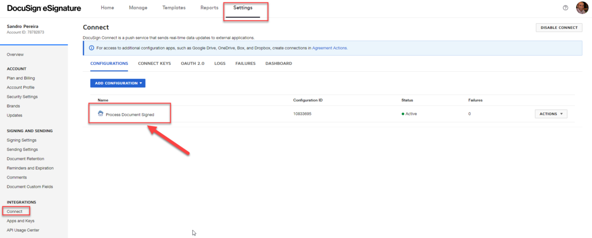 Logic Apps and DocuSign integration (Part II) - Archiving the signed ...
