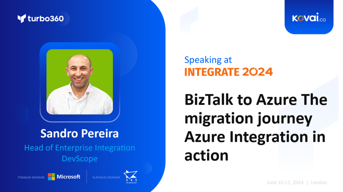 Join me at INTEGRATE 2024 London | June10-11, 2024 | BizTalk to Azure ...